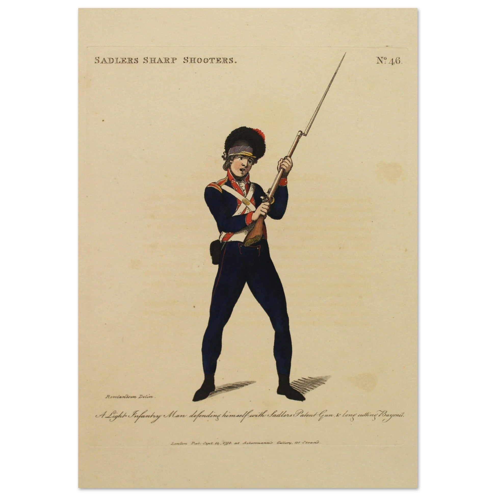 Sadlers Sharp Shooters, Light Infantry